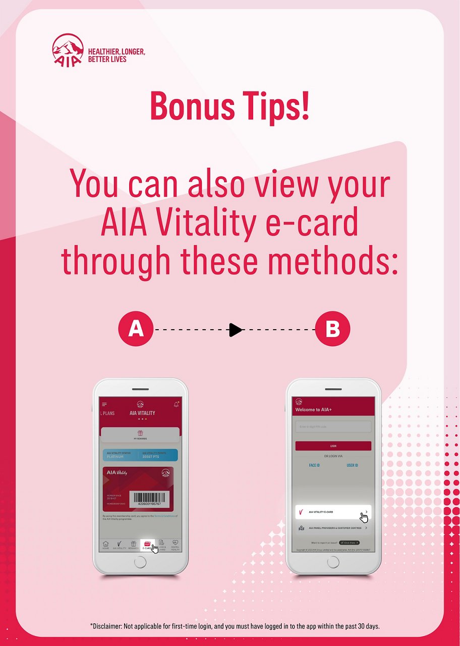 AIA+ Guide: AIA Vitality | AIA Malaysia