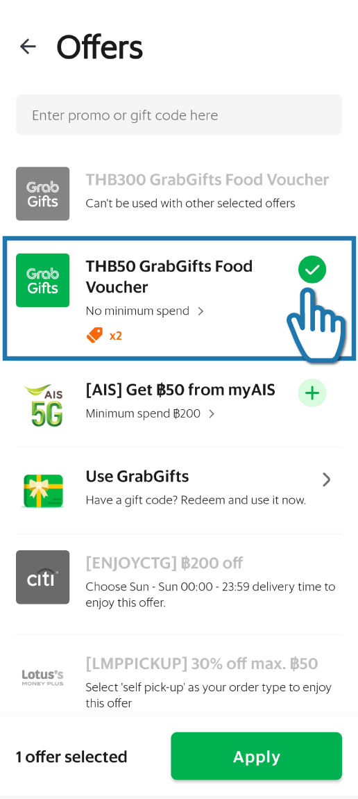 GrabGifts | AIA Vitality