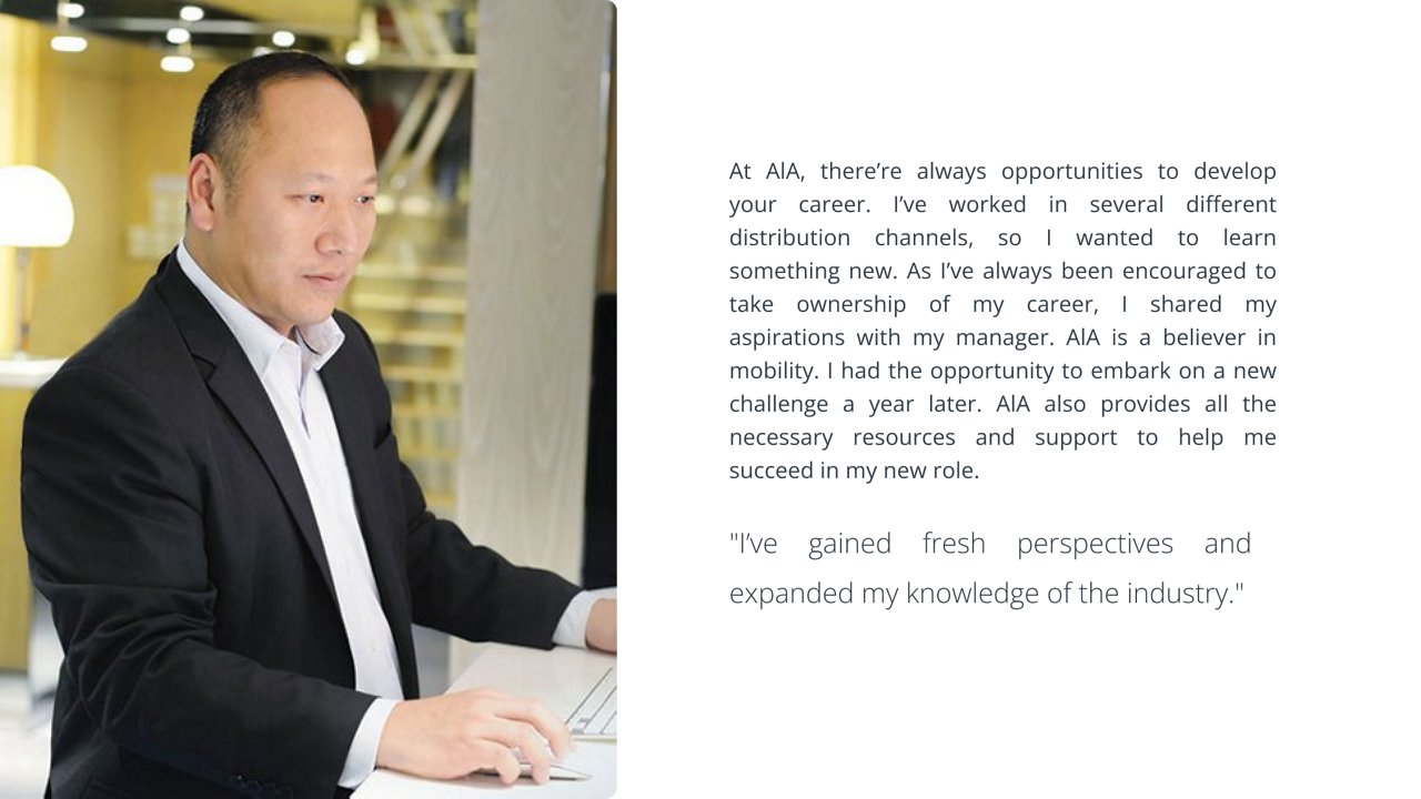 Careers | AIA Hong Kong