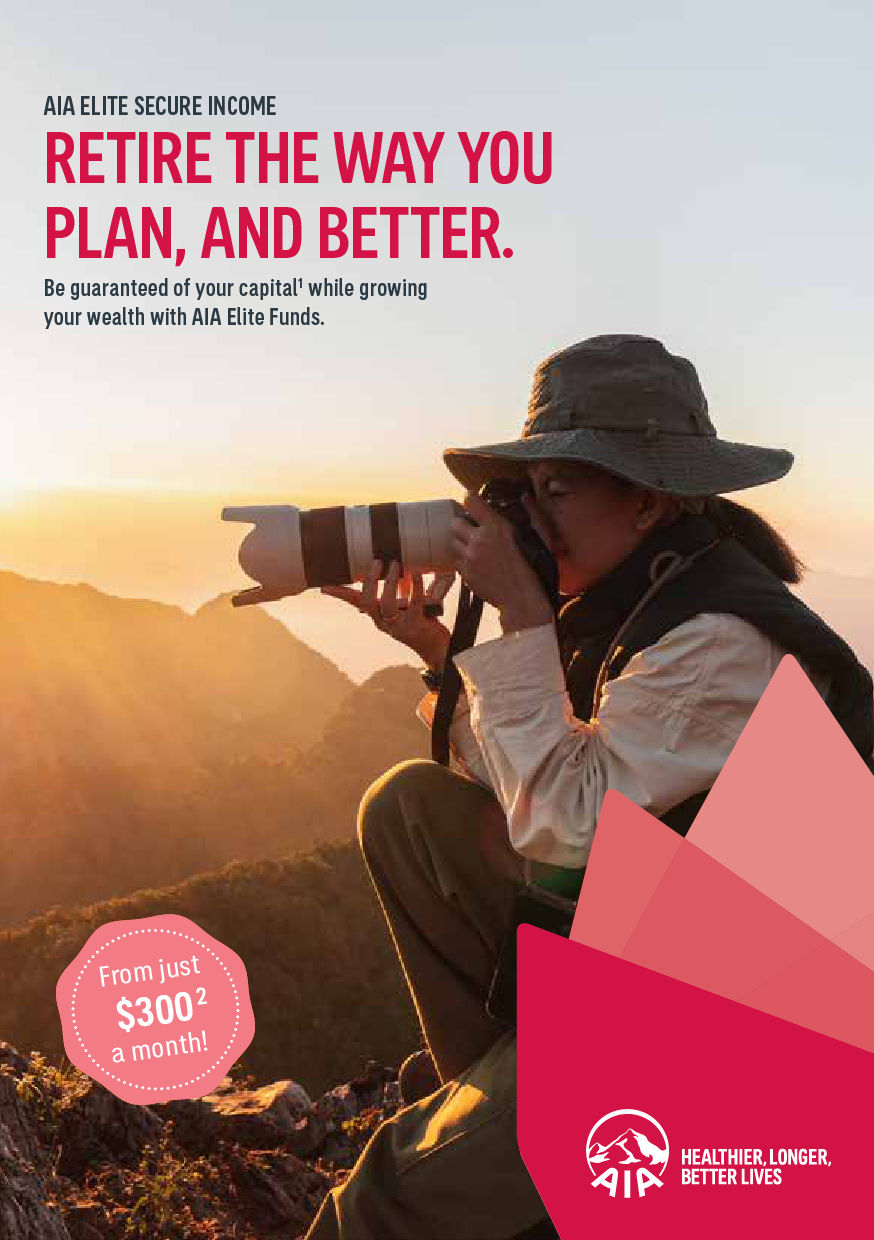 AIA Elite Secure Income | Investment Insurance Plans | AIA Singapore