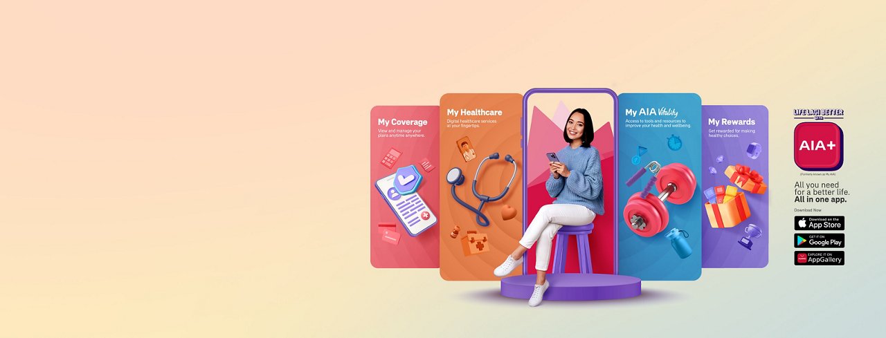 AIA+ App | All-in-One Insurance Mobile App