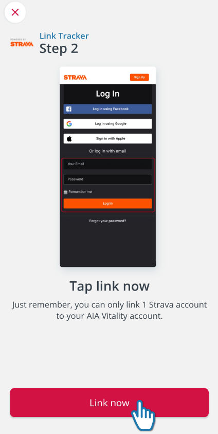 Link Strava