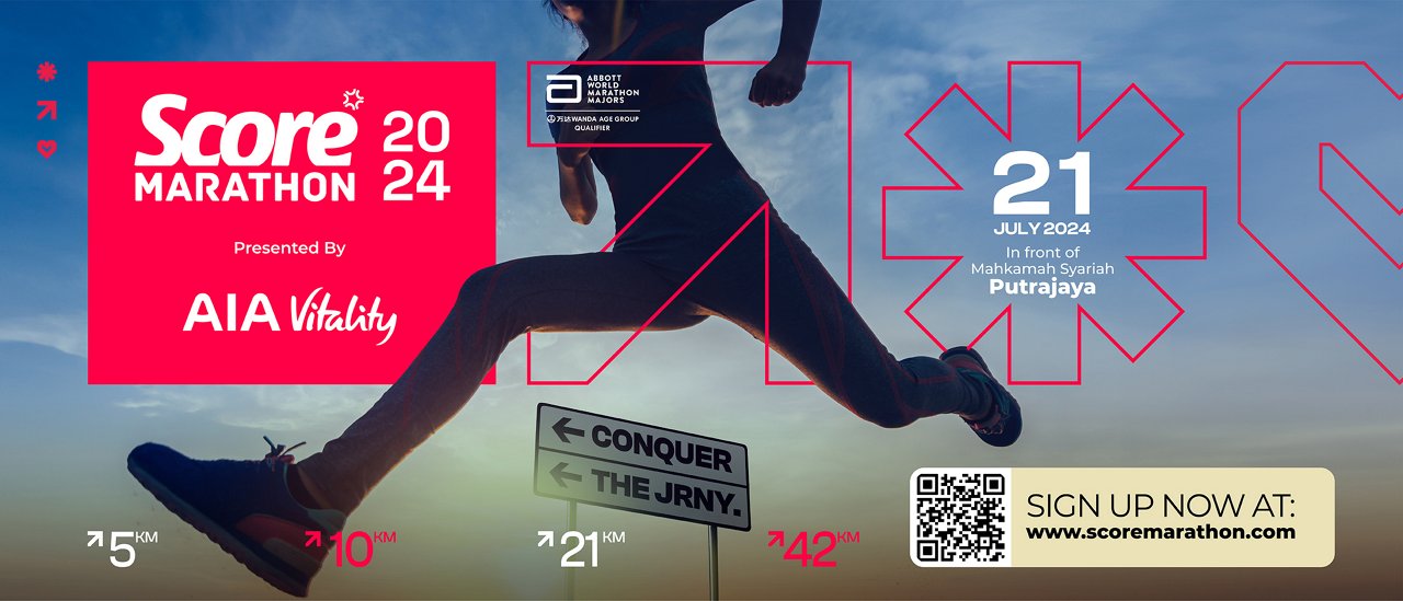 SCORE Marathon 2024 by AIA Vitality | Partnerships & Events | AIA Malaysia