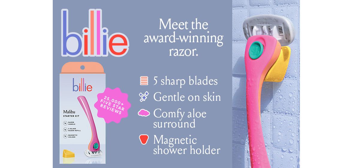 Billie | Razors & Shave Products | BIG W | BIG W