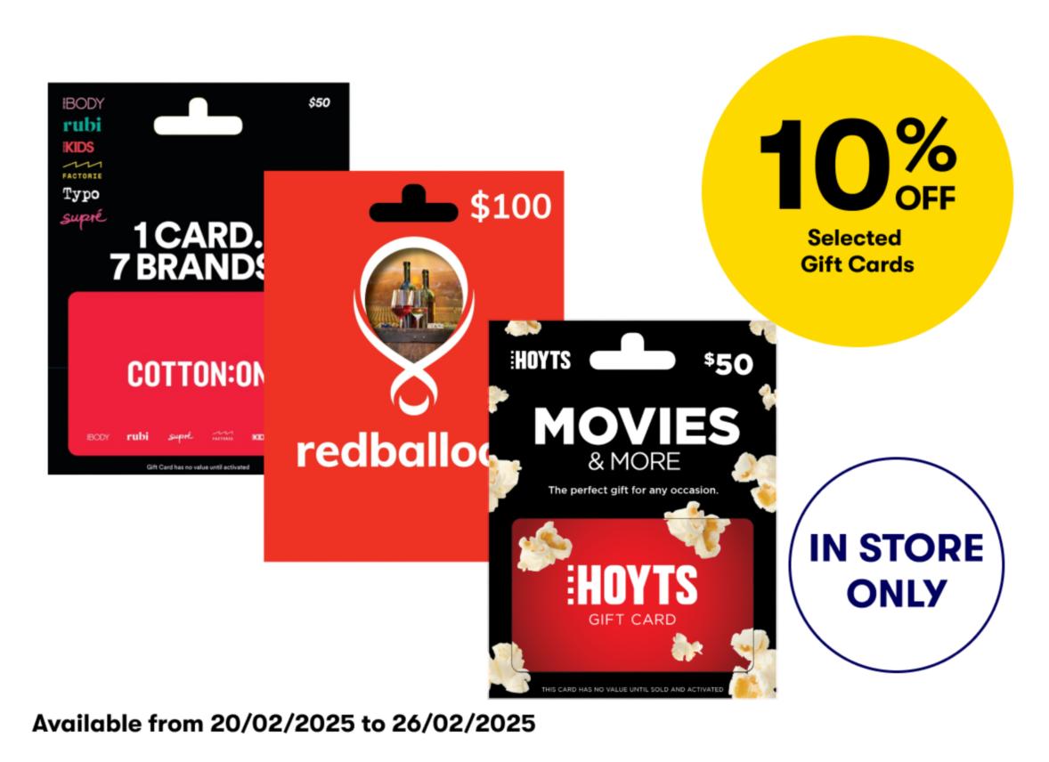 Gift Cards | BIG W