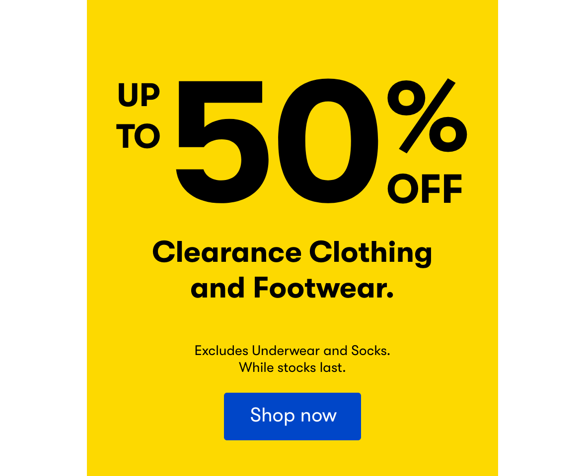 Mens Clothing & Accessories | BIG W