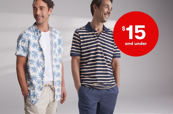Mens Clothing & Accessories | BIG W