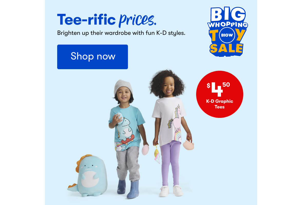 Kids Clothing & Accessories | BIG W