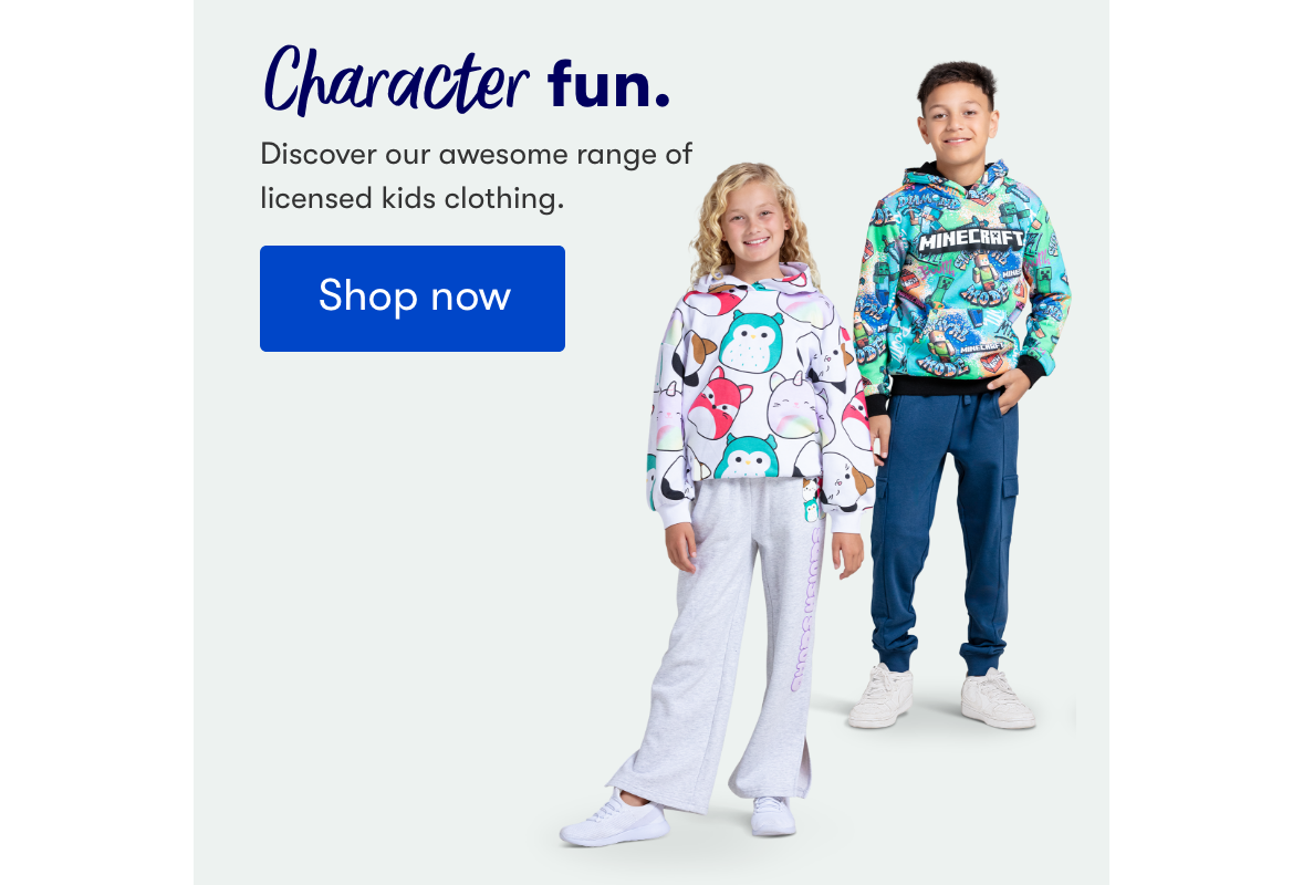 Kids Character Shop | BIG W