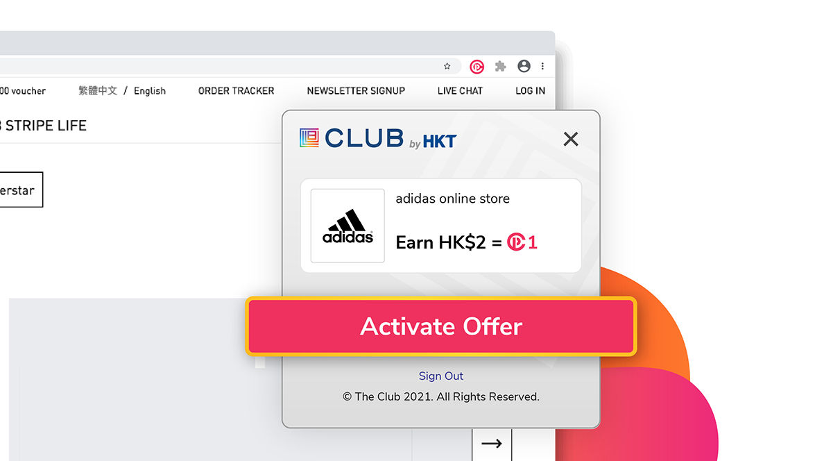 Meet The Club Browser Extension