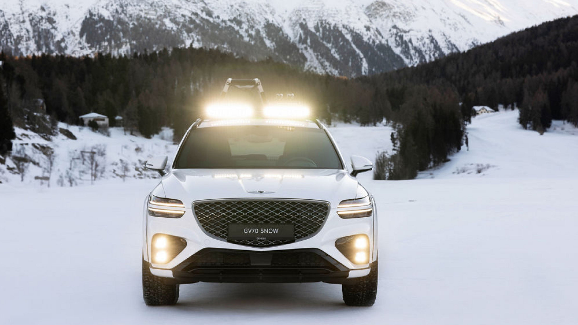 Découvrez le Genesis GV70 Snow | Genesis