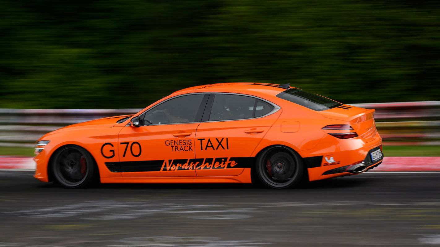 Genesis Track Taxi à Nordschleife | Genesis