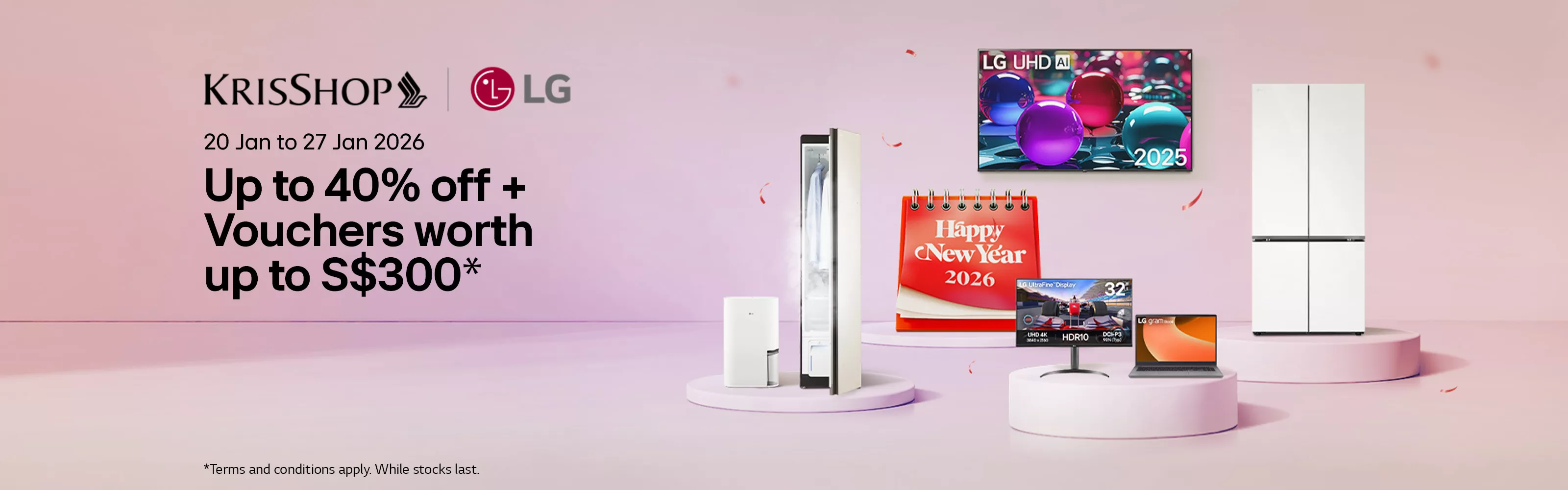LG Official Brand Store - Up to 40% off | KRISSHOP - SINGAPORE AIRLINES