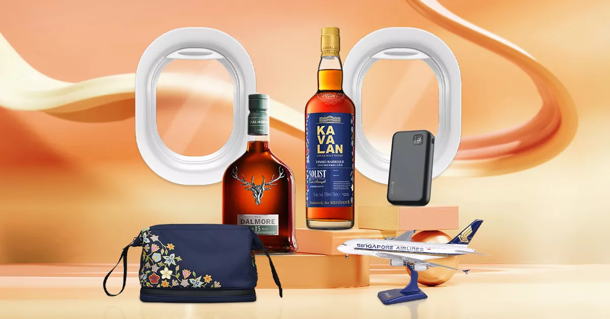 KrisShop Pre-Flight Exclusive: Pre-Order For In-Flight Delivery