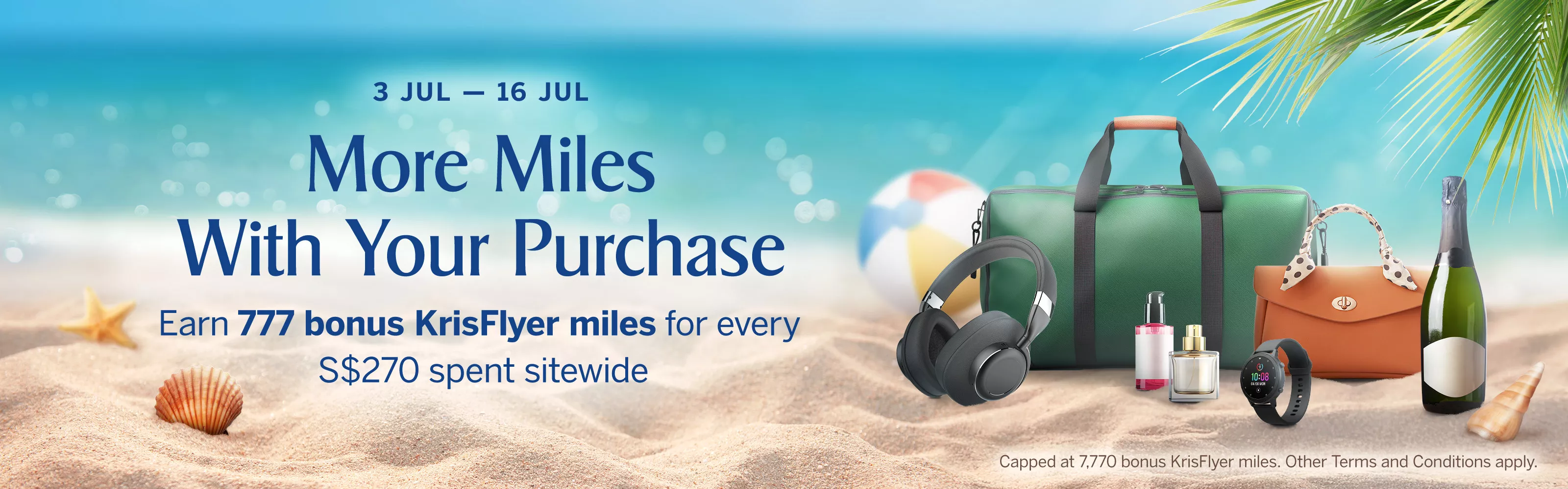 KrisShop Bonus Miles Promotion