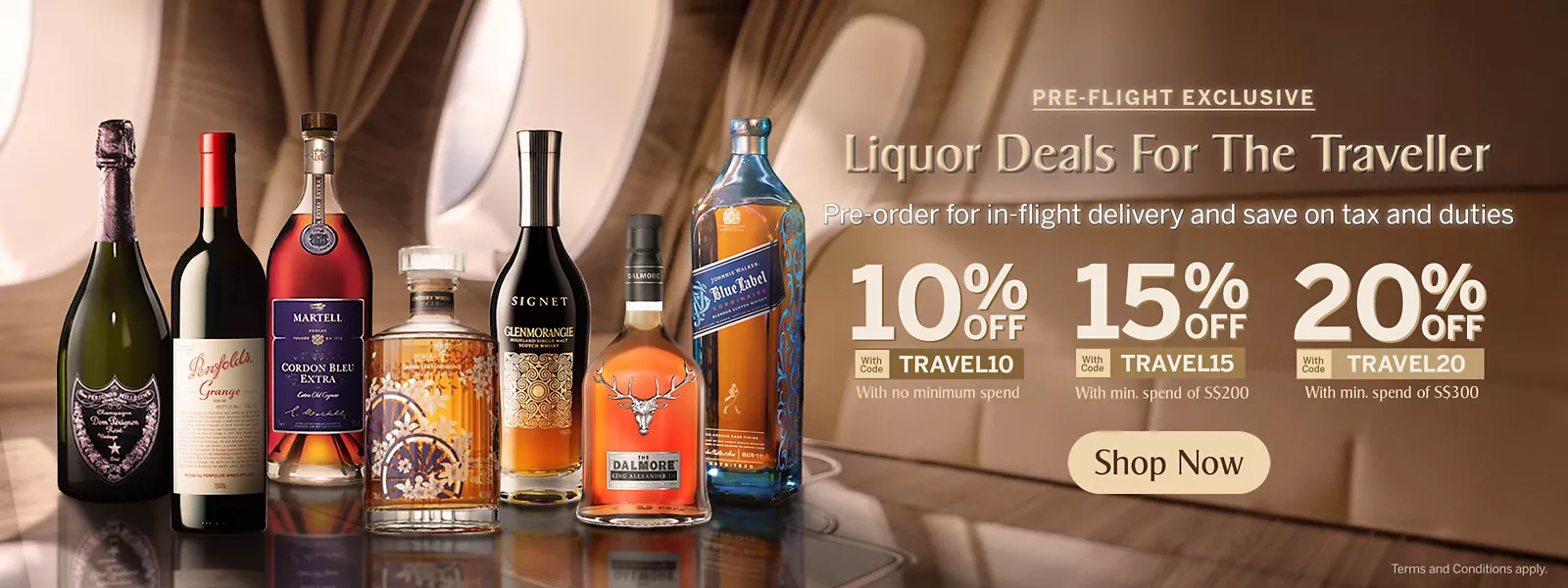 KrisShop's Pre Flight Duty-Free Liquor
