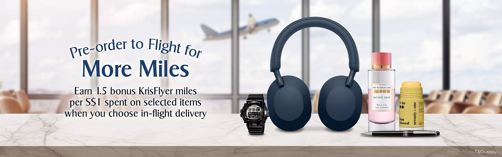 KrisShop Pre-Order To Flight For More Miles Promotion