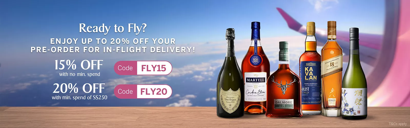 KrisShop's Pre Flight Duty-paid Liquor