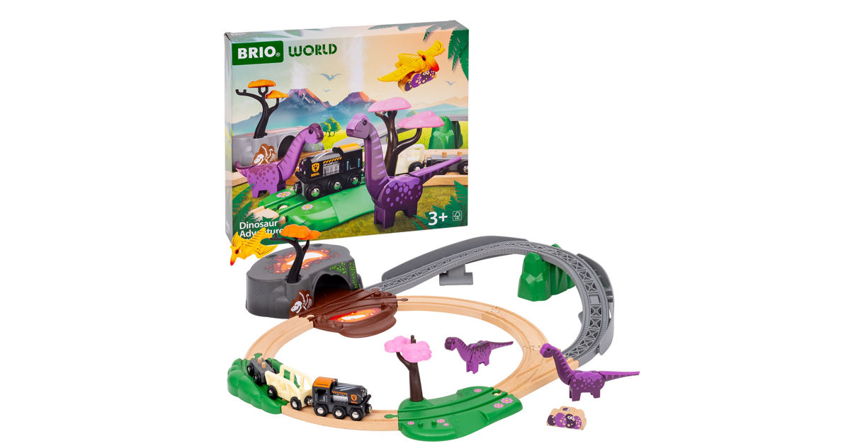 BRIO DINOSAUR ADVENTURE SET | KRISSHOP - SINGAPORE AIRLINES