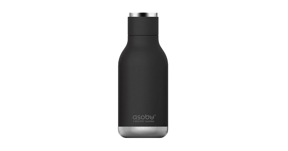ASOBU PURAMIC URBAN WATER BOTTLE BLACK 500ML ASBV24BK | KRISSHOP ...