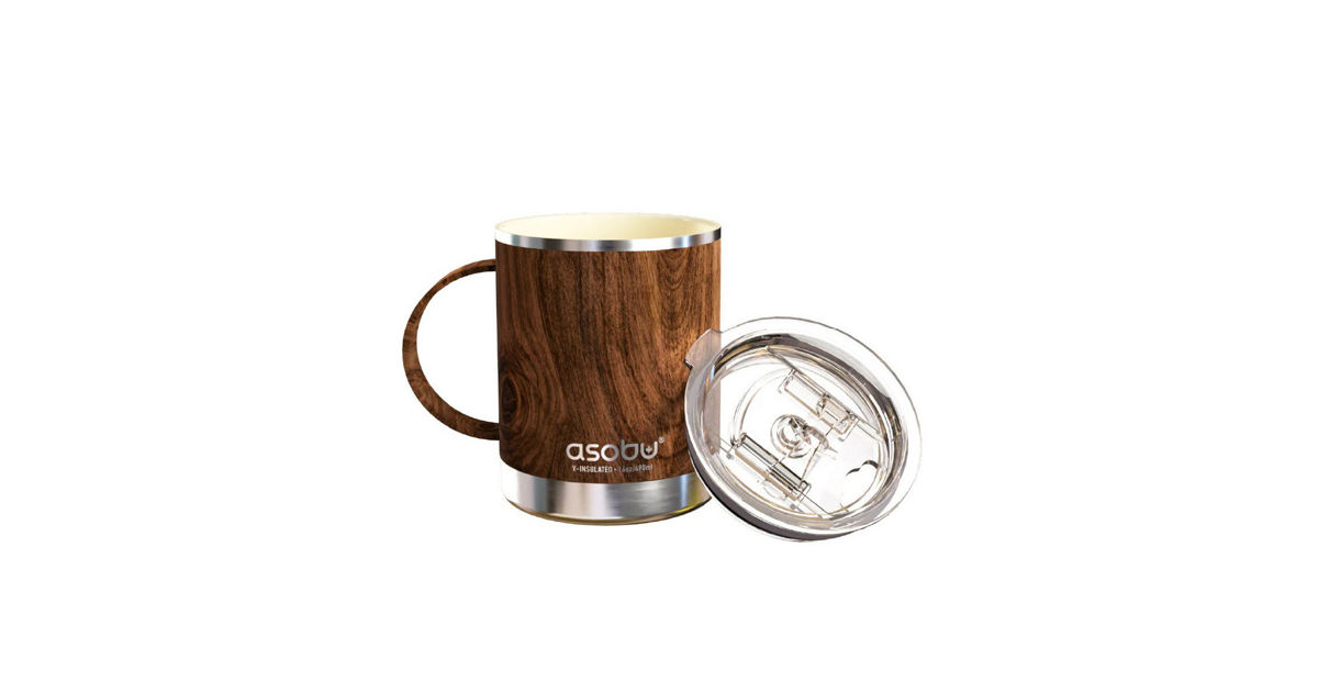 ASOBU PURAMIC ULTIMATE MUG/CUP WOOD 400ML ASM30WD | KRISSHOP ...