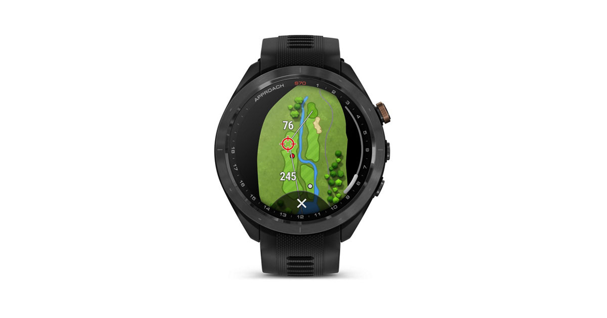 GARMIN APPROACH S70 47MM BLACK COPPER | KRISSHOP - SINGAPORE AIRLINES