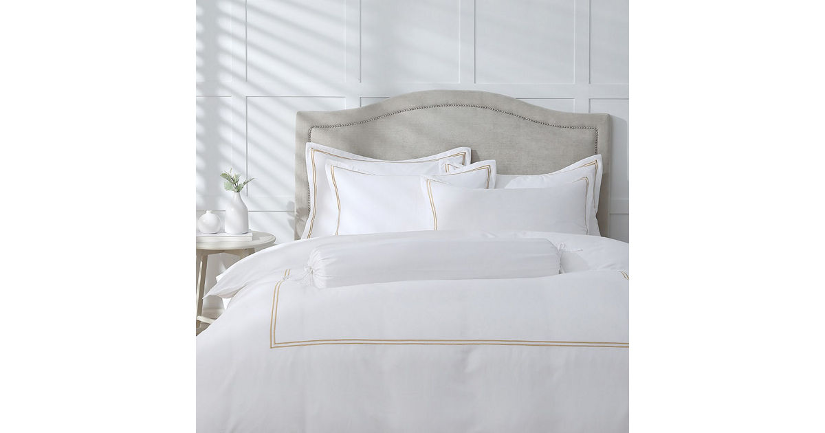 Robinsons Royale 1000TC Embroidered Bed Set Hotel Collection | KRISSHOP ...