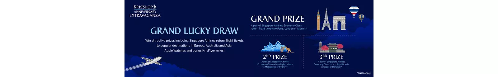 KrisShop Anniversary Extravaganza - Grand Lucky Draw