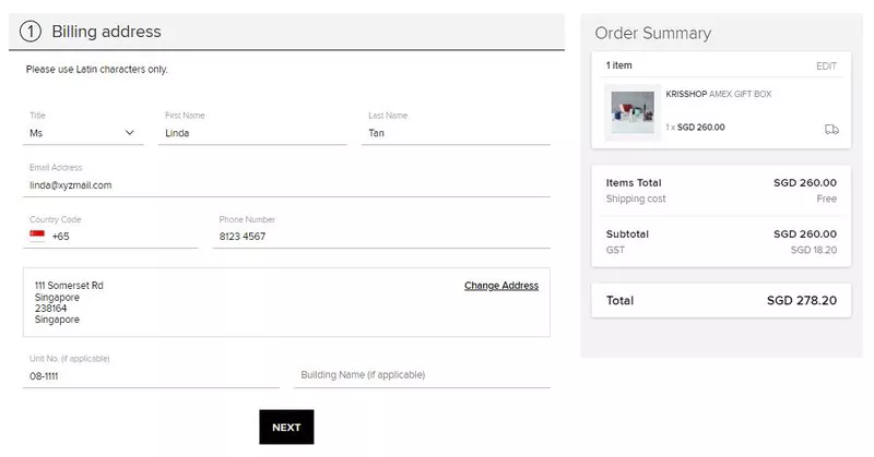 American Express Gift Box Redemption
