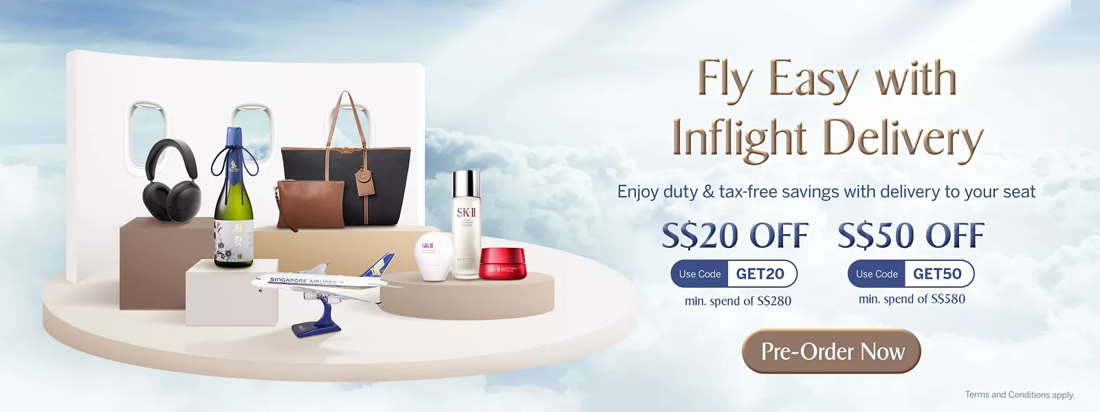 KrisShop Pre-Flight Exclusive: Pre-Order For In-Flight Delivery