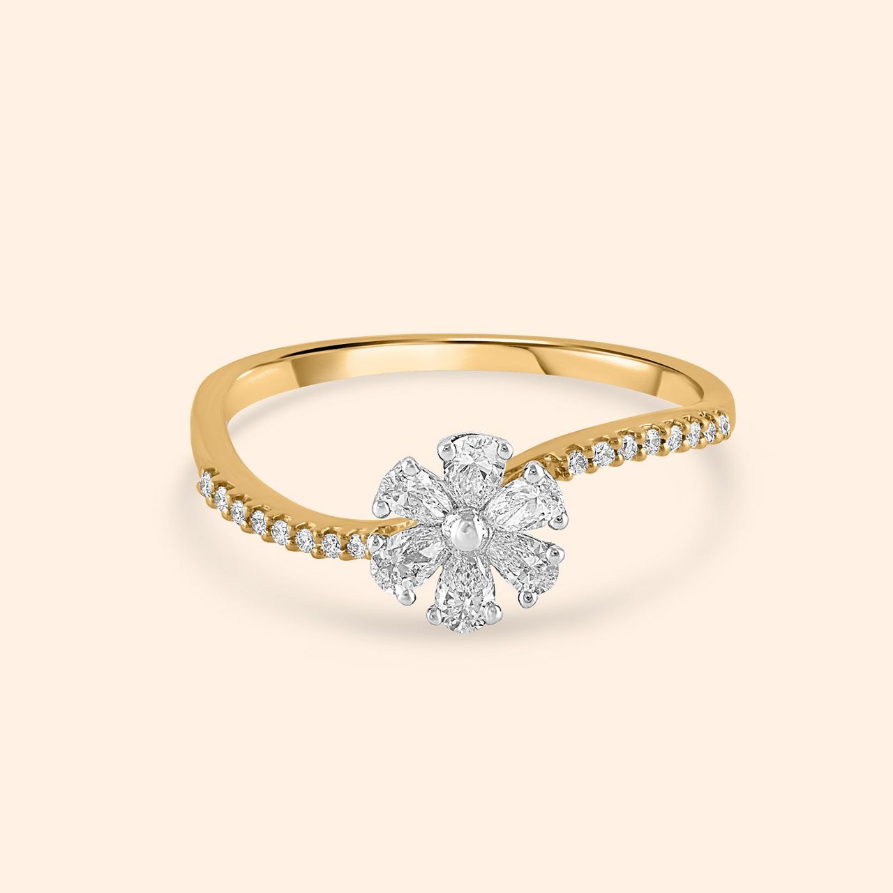 Yudhisha Diamond Ring By Indriya - Aditya Birla Jewellery