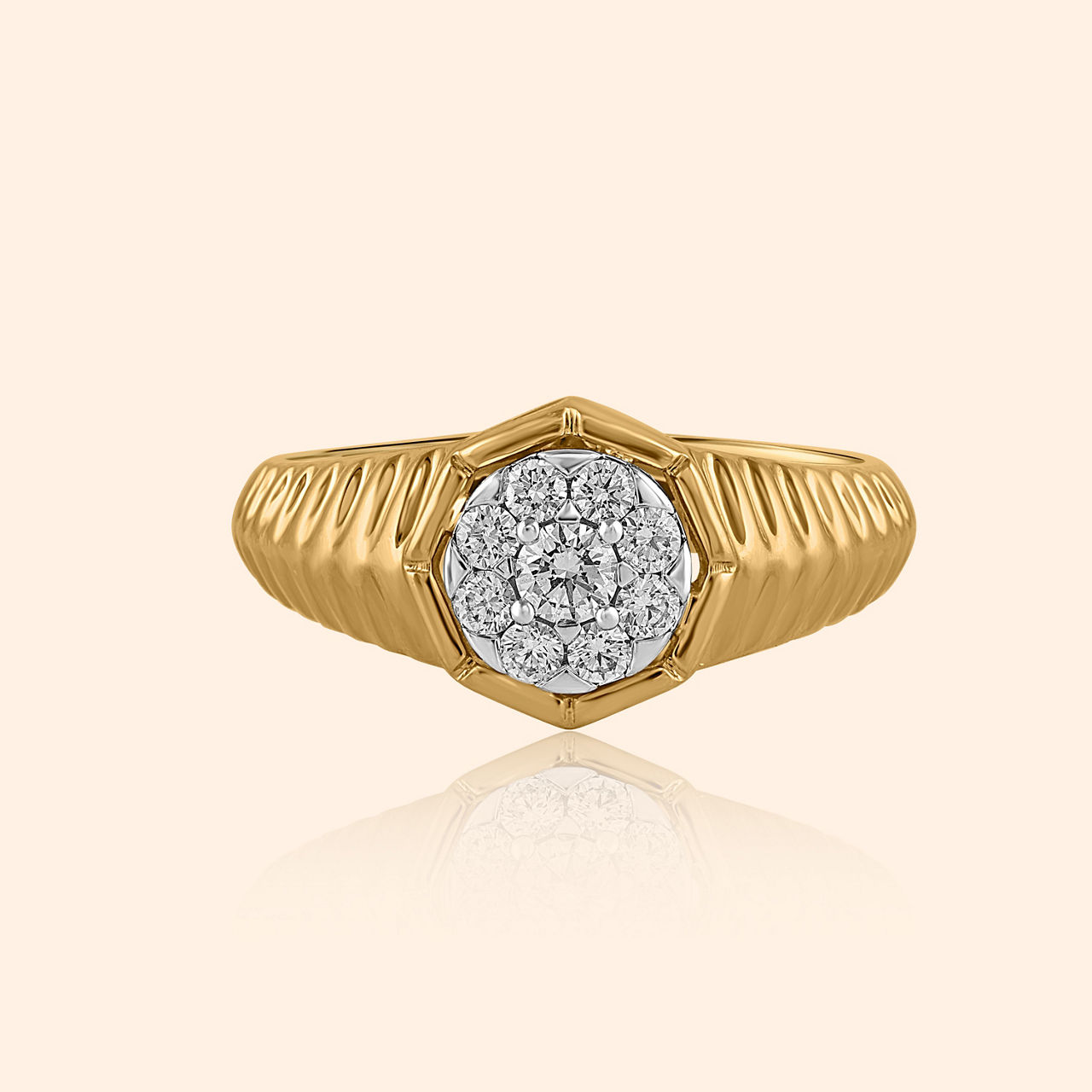 Ignis Diamond RIng By Indriya - Aditya Birla Jewellery