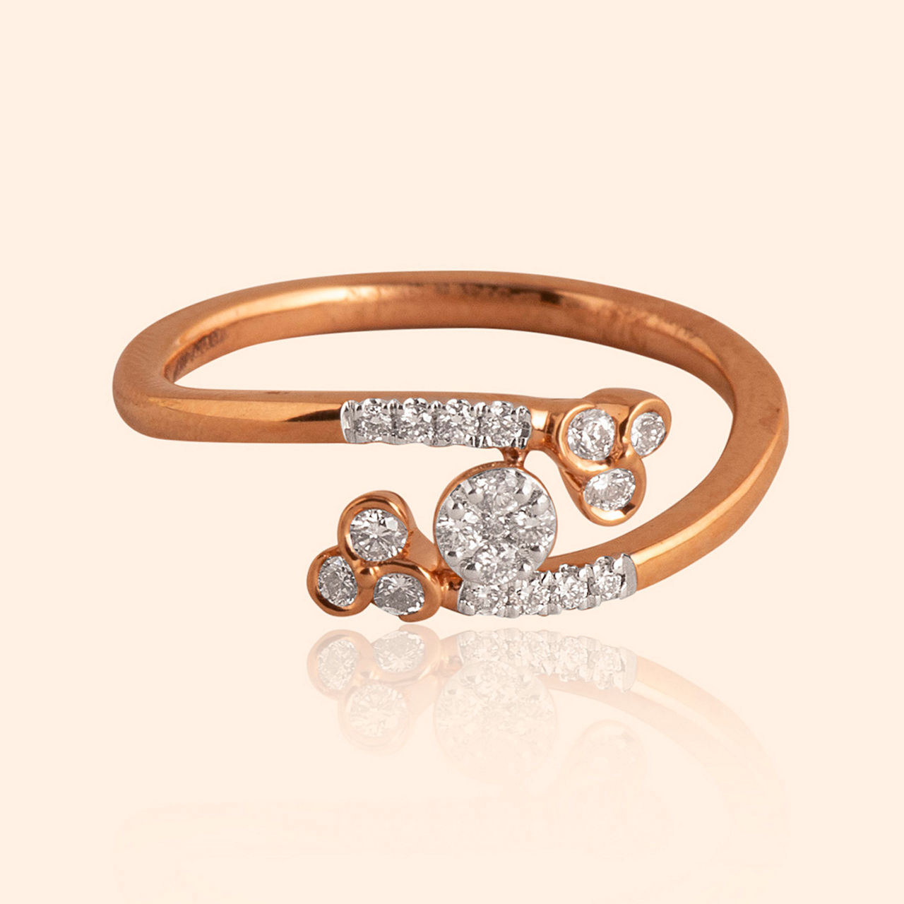 Tarana Diamond Ring By Indriya - Aditya Birla Jewellery