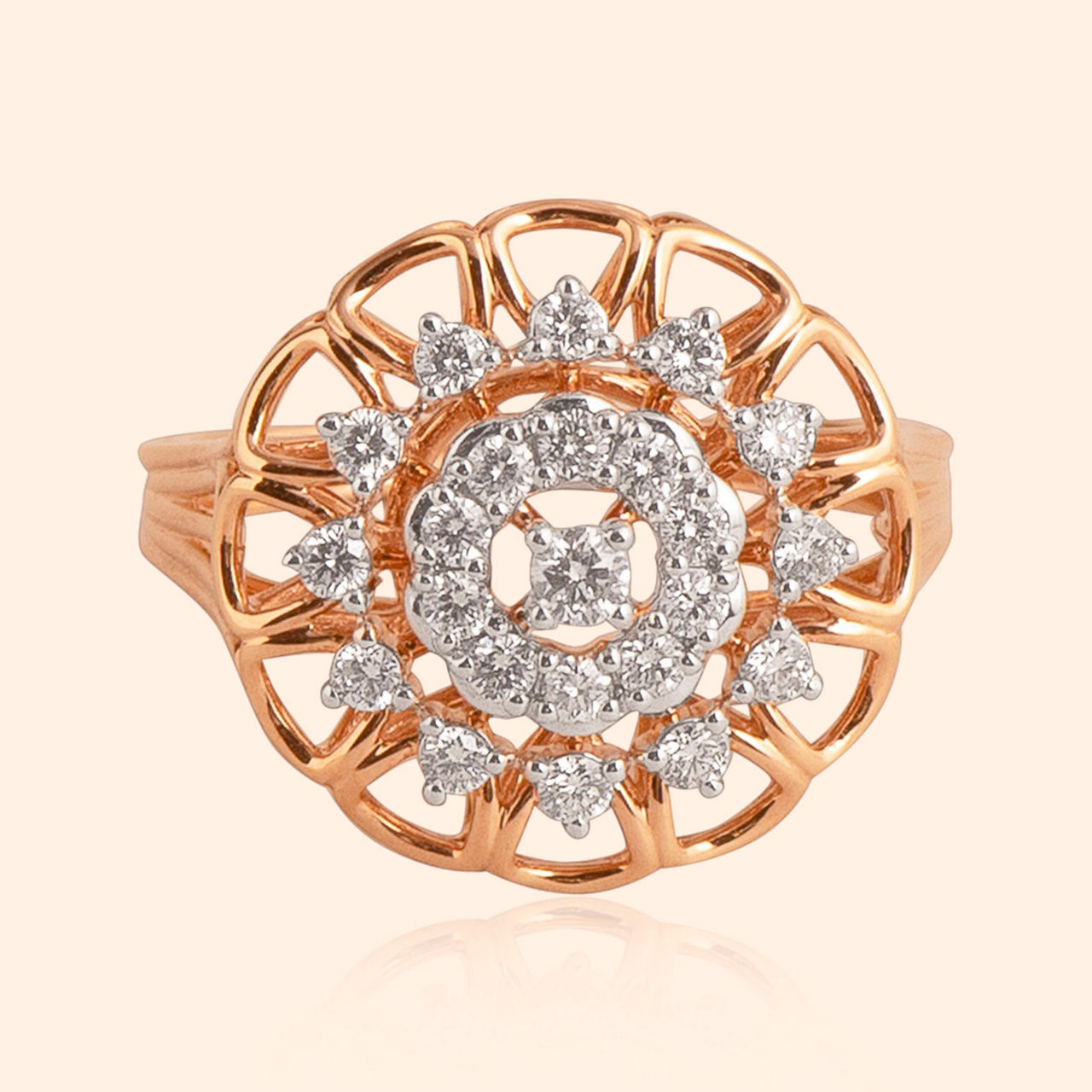 Mandara Diamond Ring By Indriya - Aditya Birla Jewellery