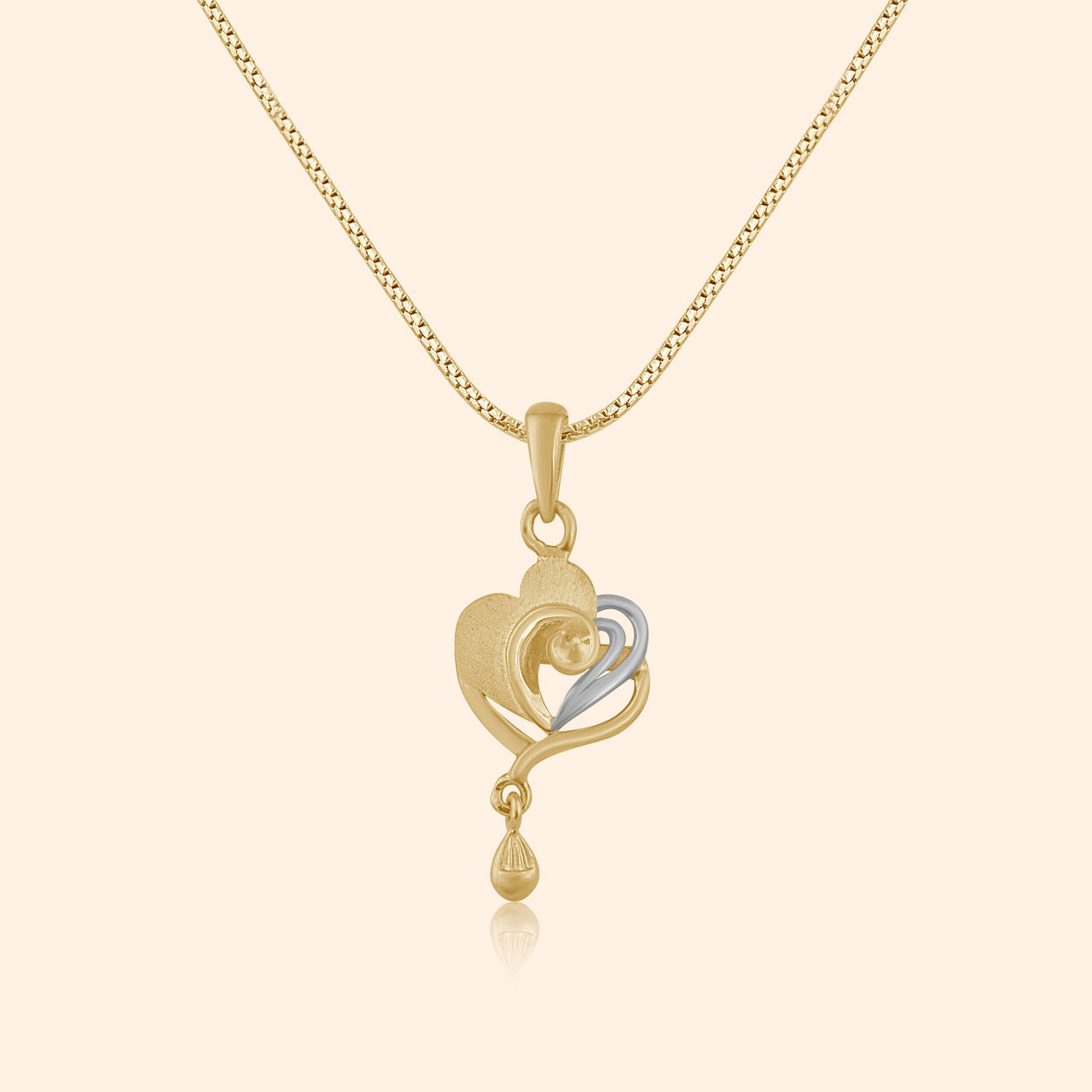 Meher Gold Pendant By Indriya - Aditya Birla Jewellery