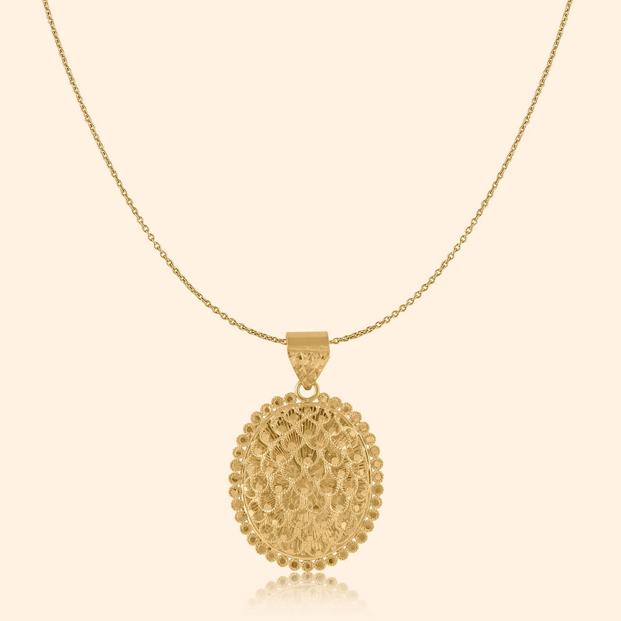 Swarna Taranga Gold Pendant By Indriya - Aditya Birla Jewellery