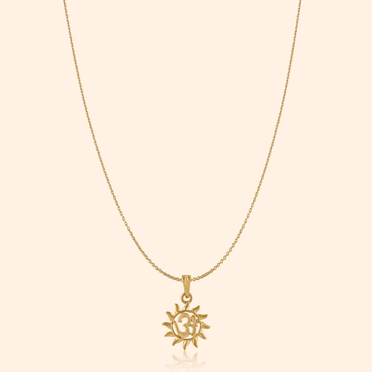 Oma Gold Pendant By Indriya - Aditya Birla Jewellery