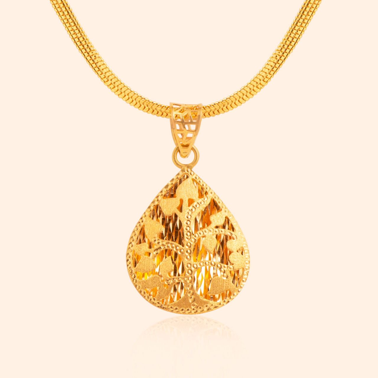 Royal Enigma Gold Pendant By Indriya - Aditya Birla Jewellery