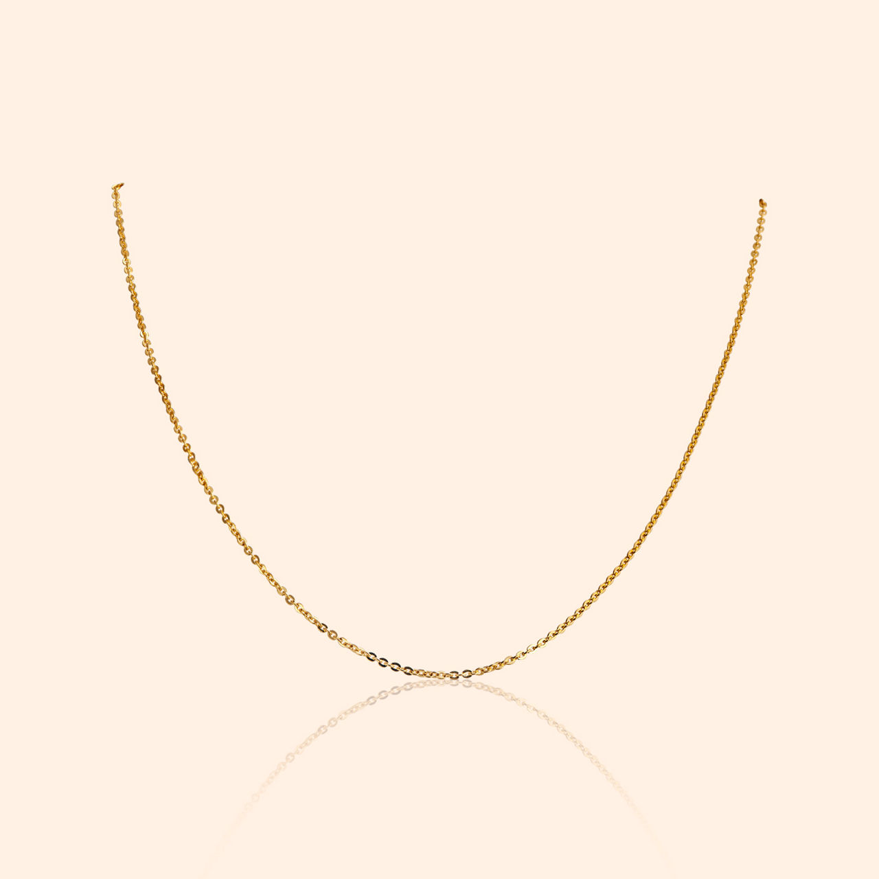 Sola Gold Chain By Indriya - Aditya Birla Jewellery