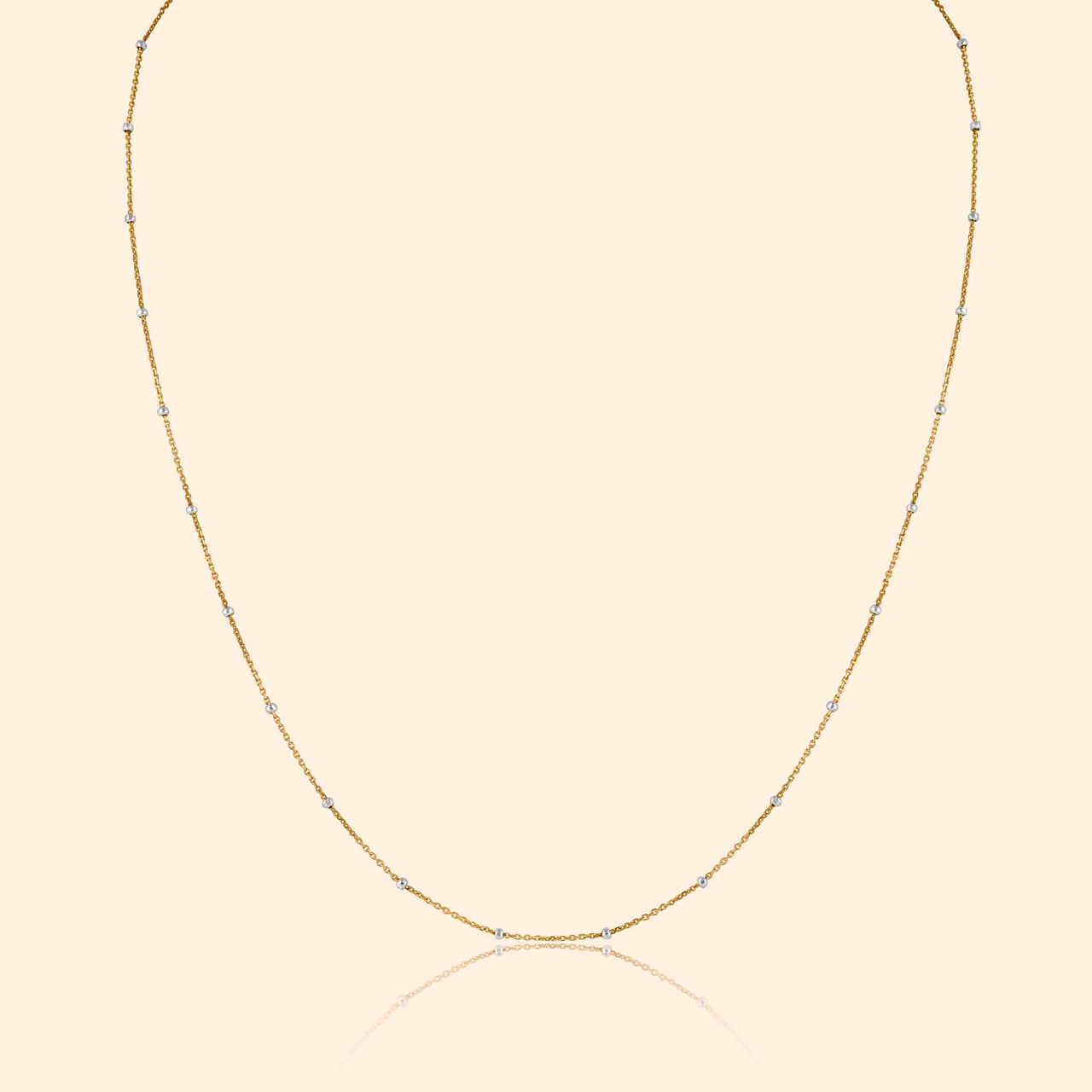 Lumina Gold Chain By Indriya - Aditya Birla Jewellery