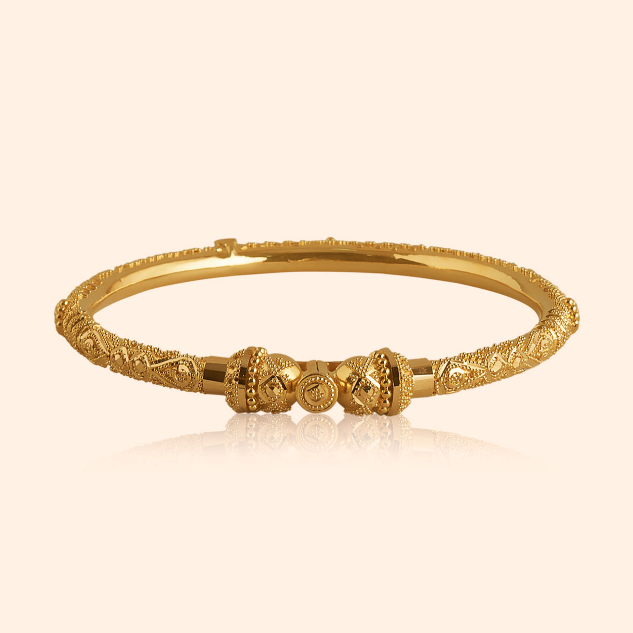 Discover Ashwini Gold Bangles | Indriya