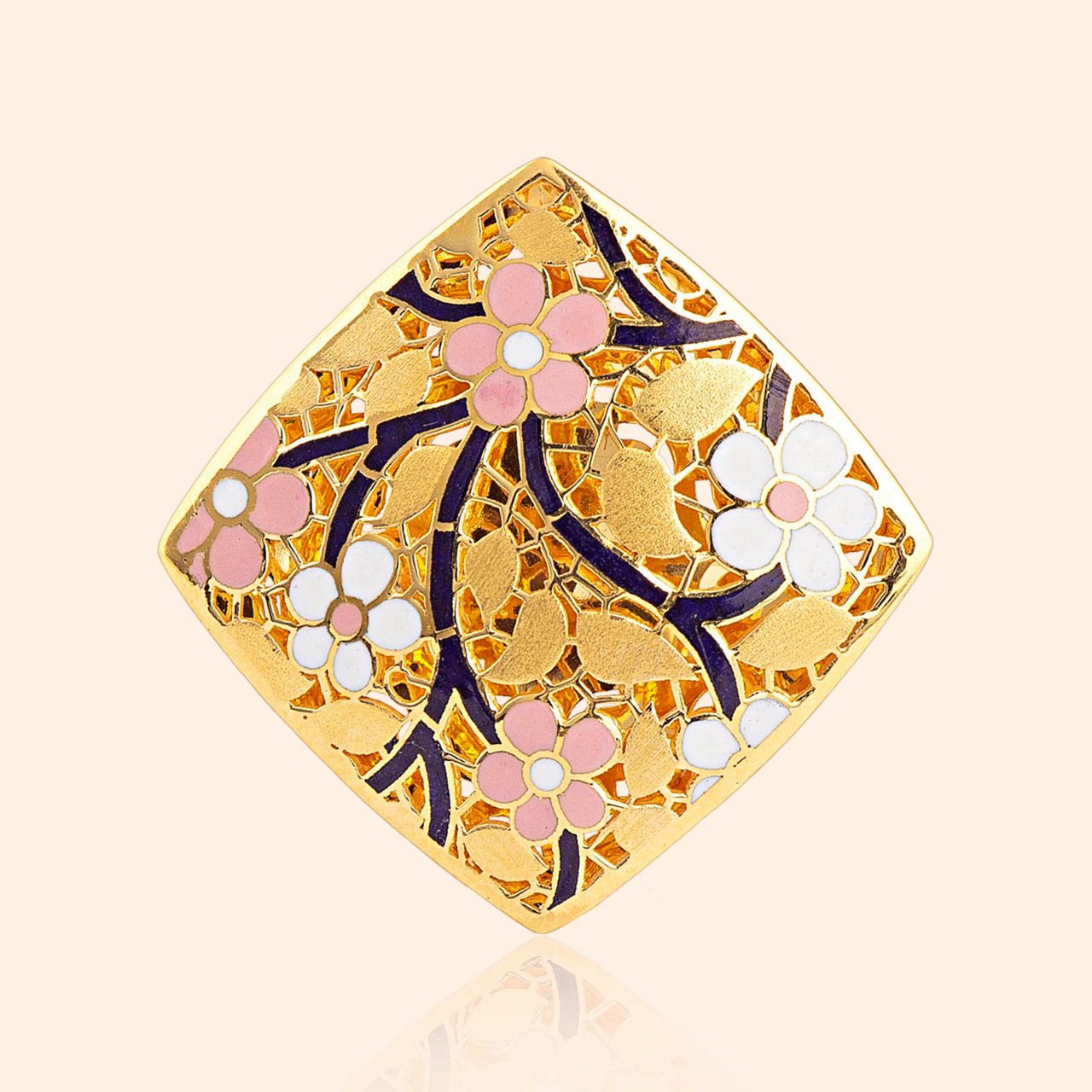 Vasant Chitra Gold Ring By Indriya - Aditya Birla Jewellery