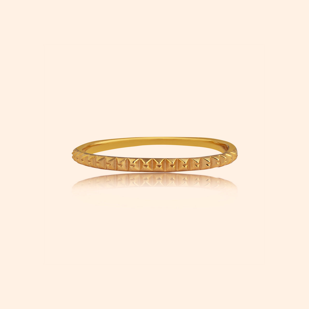 Sierra Gold Ring By Indriya - Aditya Birla Jewellery