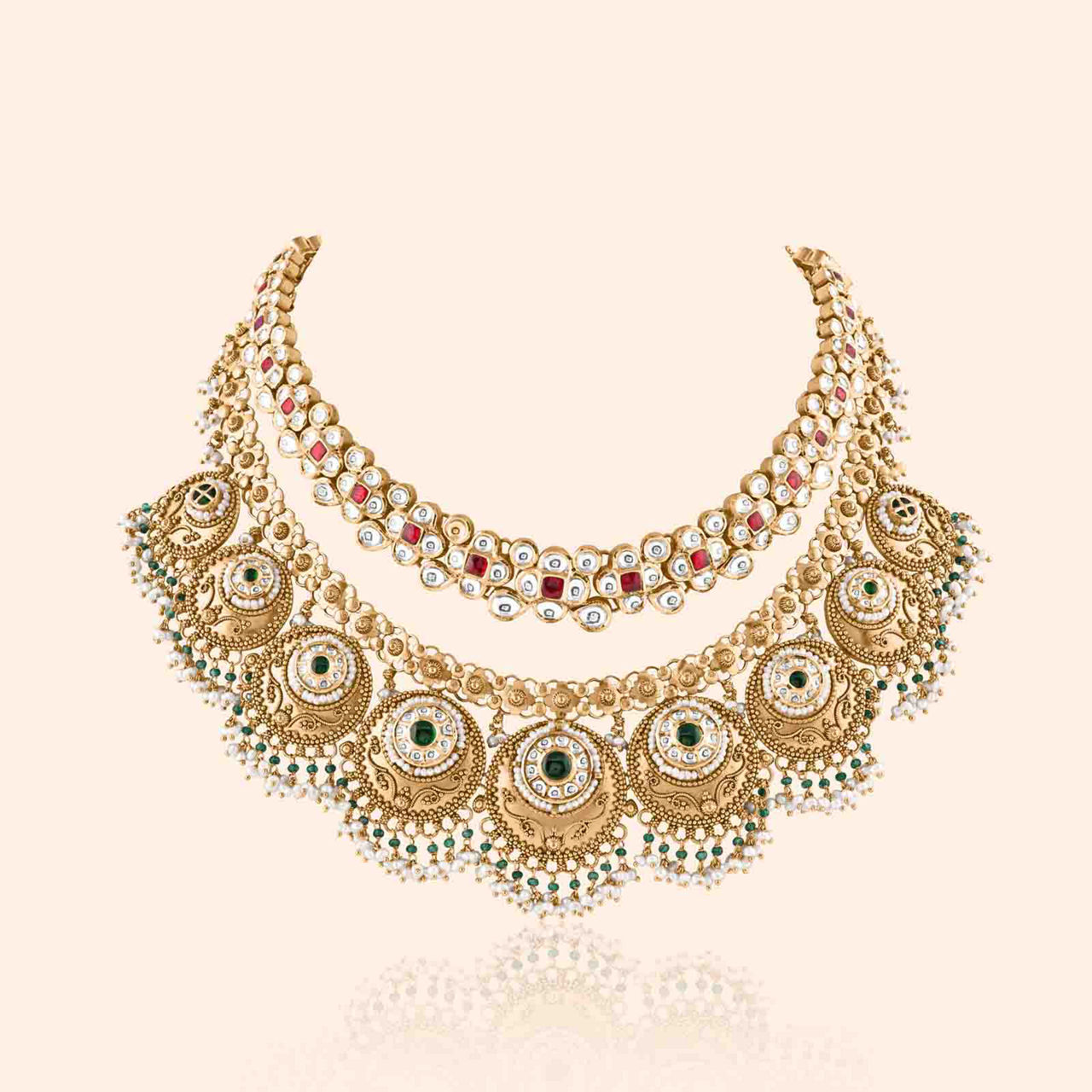 Kavisha Gold Necklace By Indriya - Aditya Birla Jewellery
