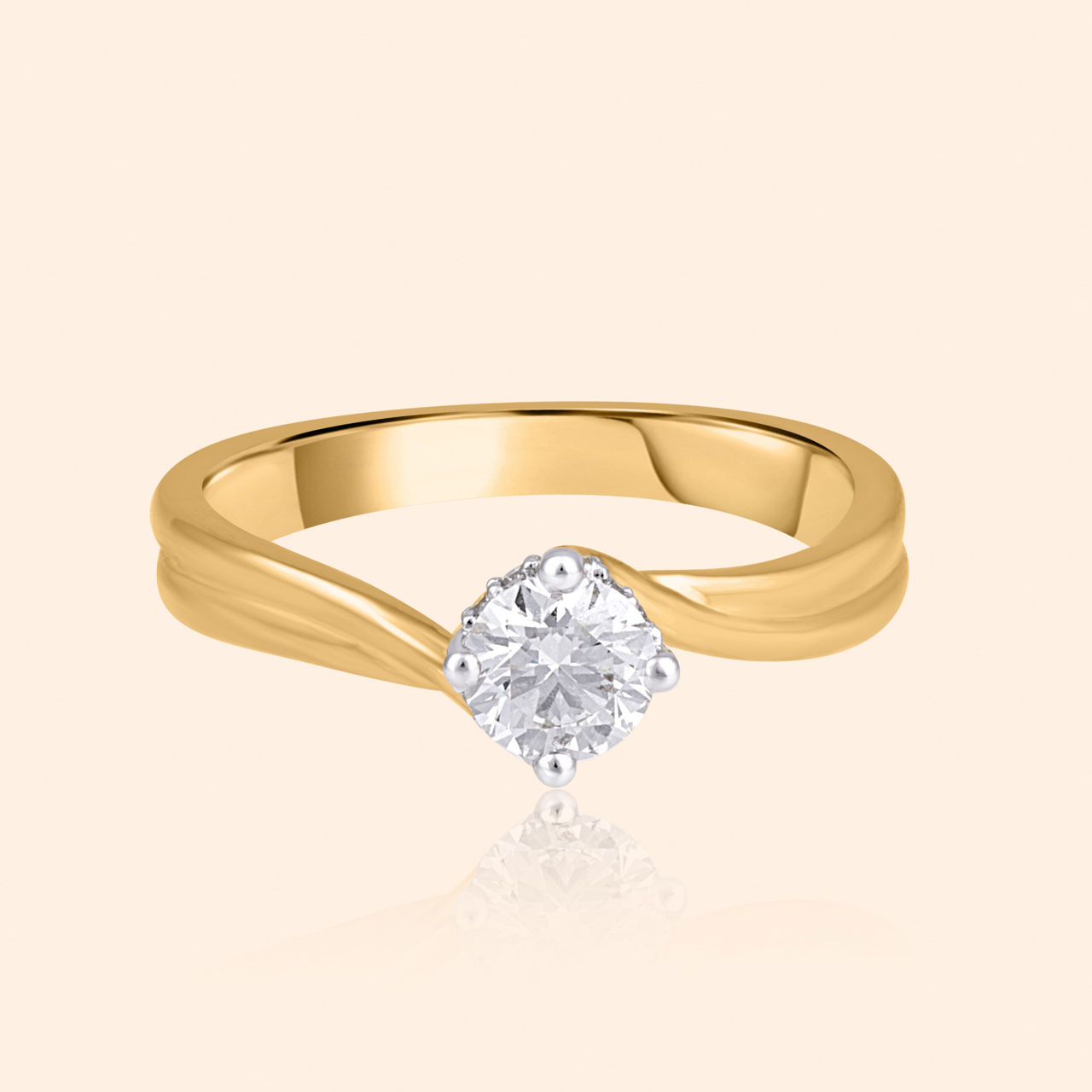 Capella Diamond Ring By Indriya - Aditya Birla Jewellery