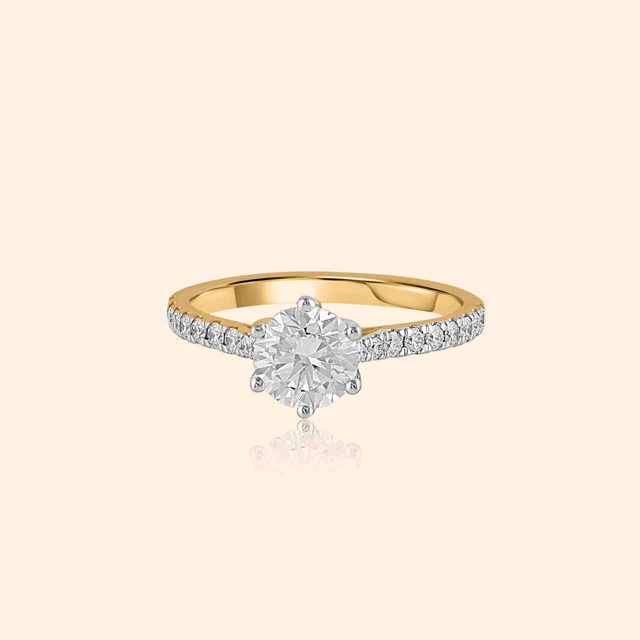 Tiana Diamond Ring By Indriya - Aditya Birla Jewellery
