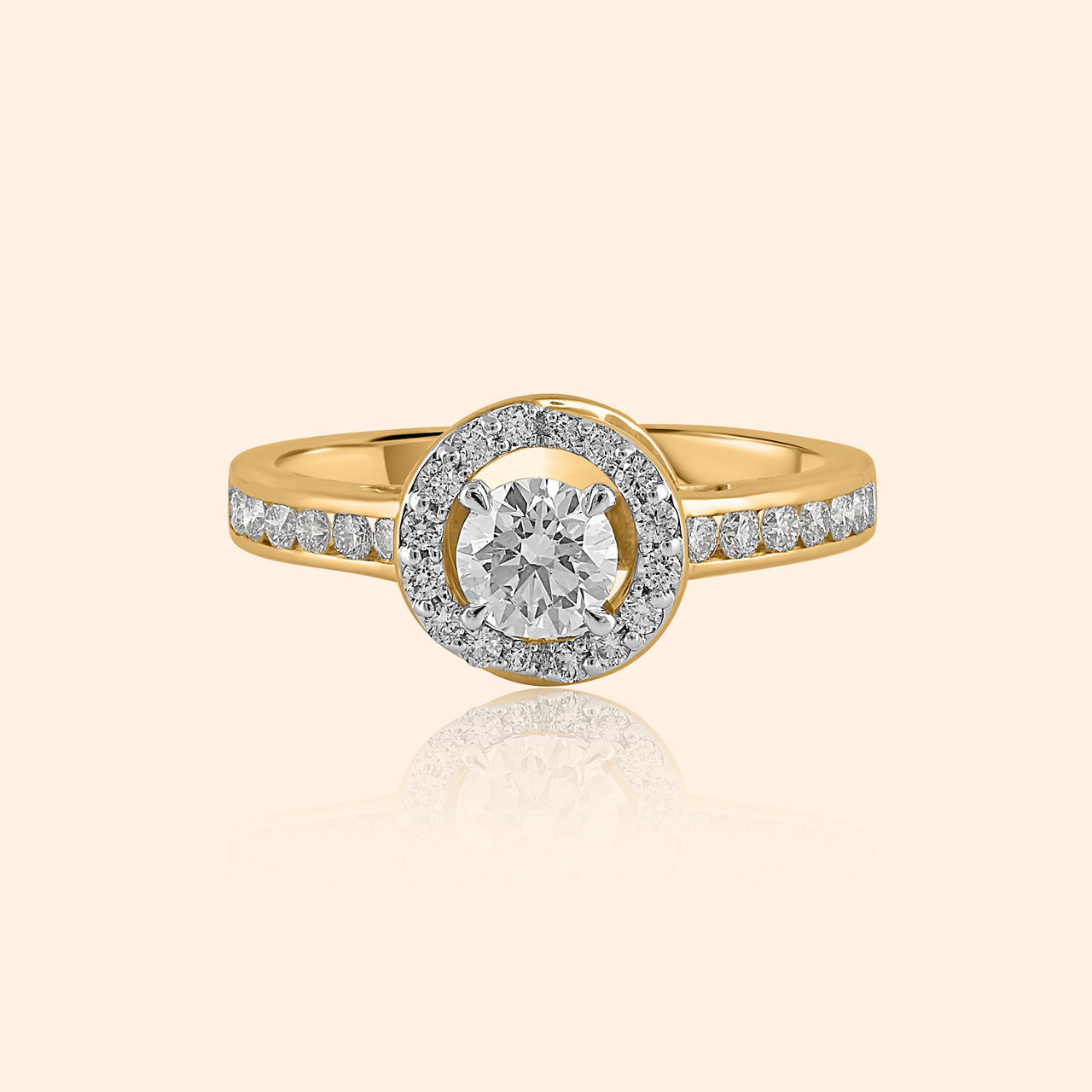Soleil Diamond Ring By Indriya - Aditya Birla Jewellery
